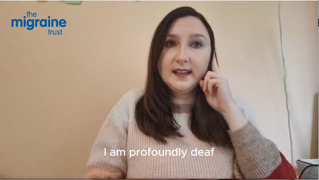 Laura's story of life with migraine as a deaf person with Usher ...